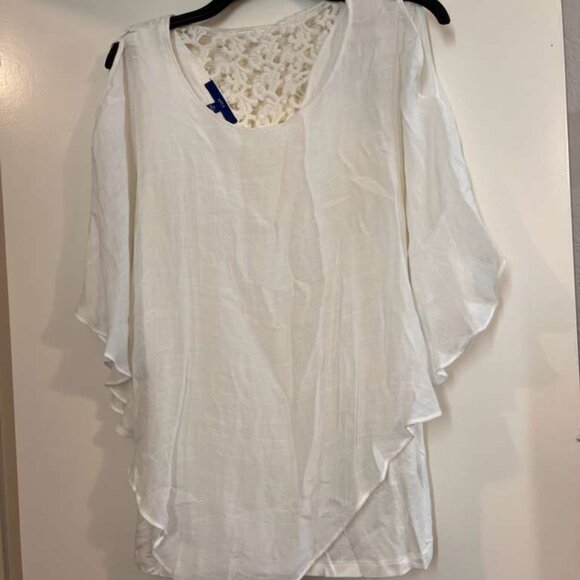 Apt. 9 | Tops | Apt 9 White Blouse With Tank Liner | Poshmark